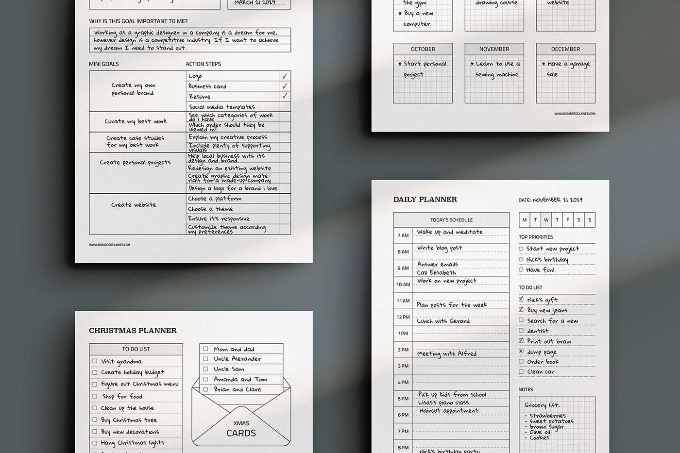 Discover Free Planner Templates & Printables for Every Need